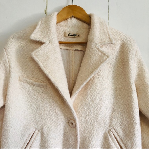 Elodie | Jackets & Coats | Elodie Ivory Boucle Jacket | Poshmark